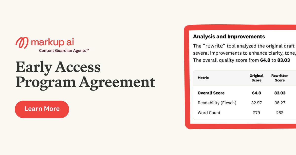 Early Access Program Agreement | Markup AI
